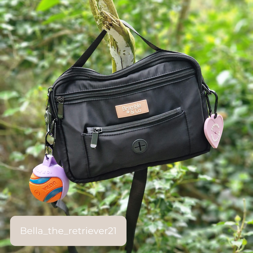 Dog Walking Bag - Black – Bramble and co